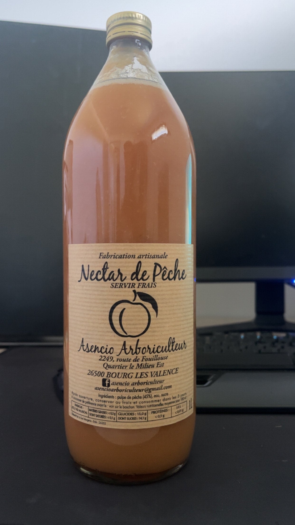 Nectar de Pêche – La Ferme Asencio